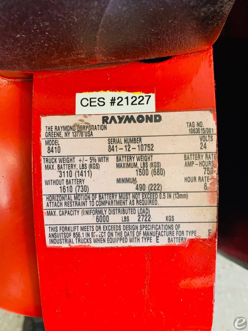 2012 Electric Raymond Electric Walkie/Rider Pallet Jack | Eliftruck