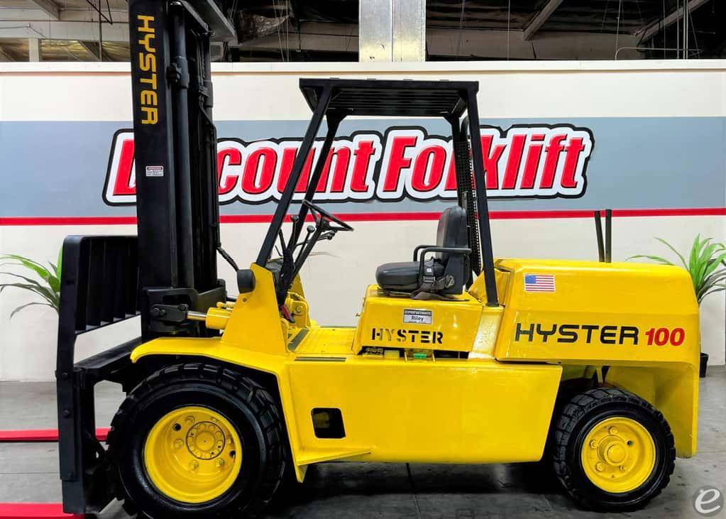 1984 Diesel Hyster Sit Down Rider H100XL - 123Forklift