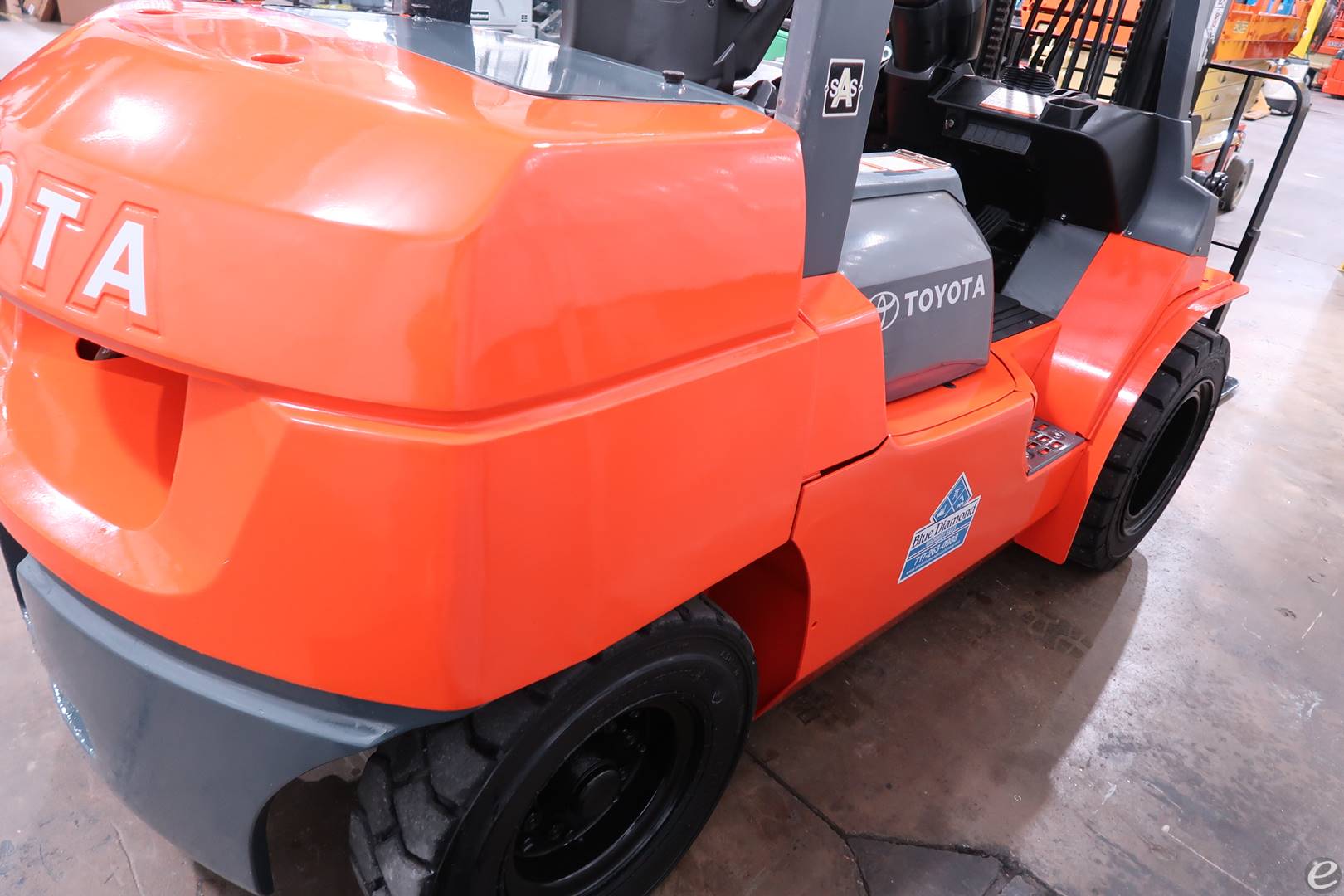 2008 Diesel Toyota Forklifts 7FDU35 - 123Forklift