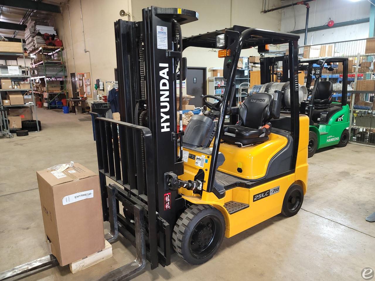 2021 LP Gas Hyundai 25LC-7A Cushion Tire 4 Wheel Sit Down (Indoor ...