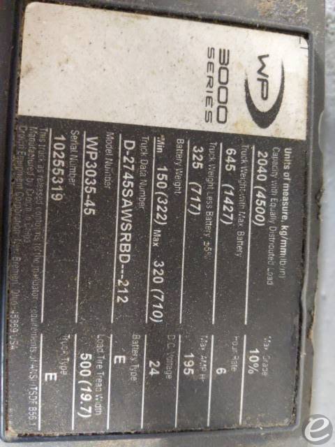 Electric Crown WP3035-45 Electric Walkie Pallet Jack