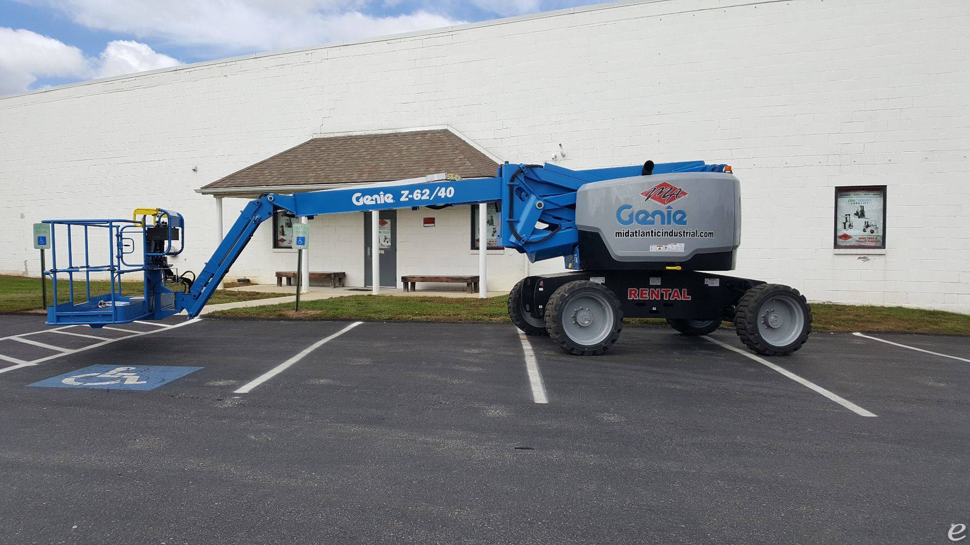 2017 Diesel Genie Z62/40 Articulated Boom