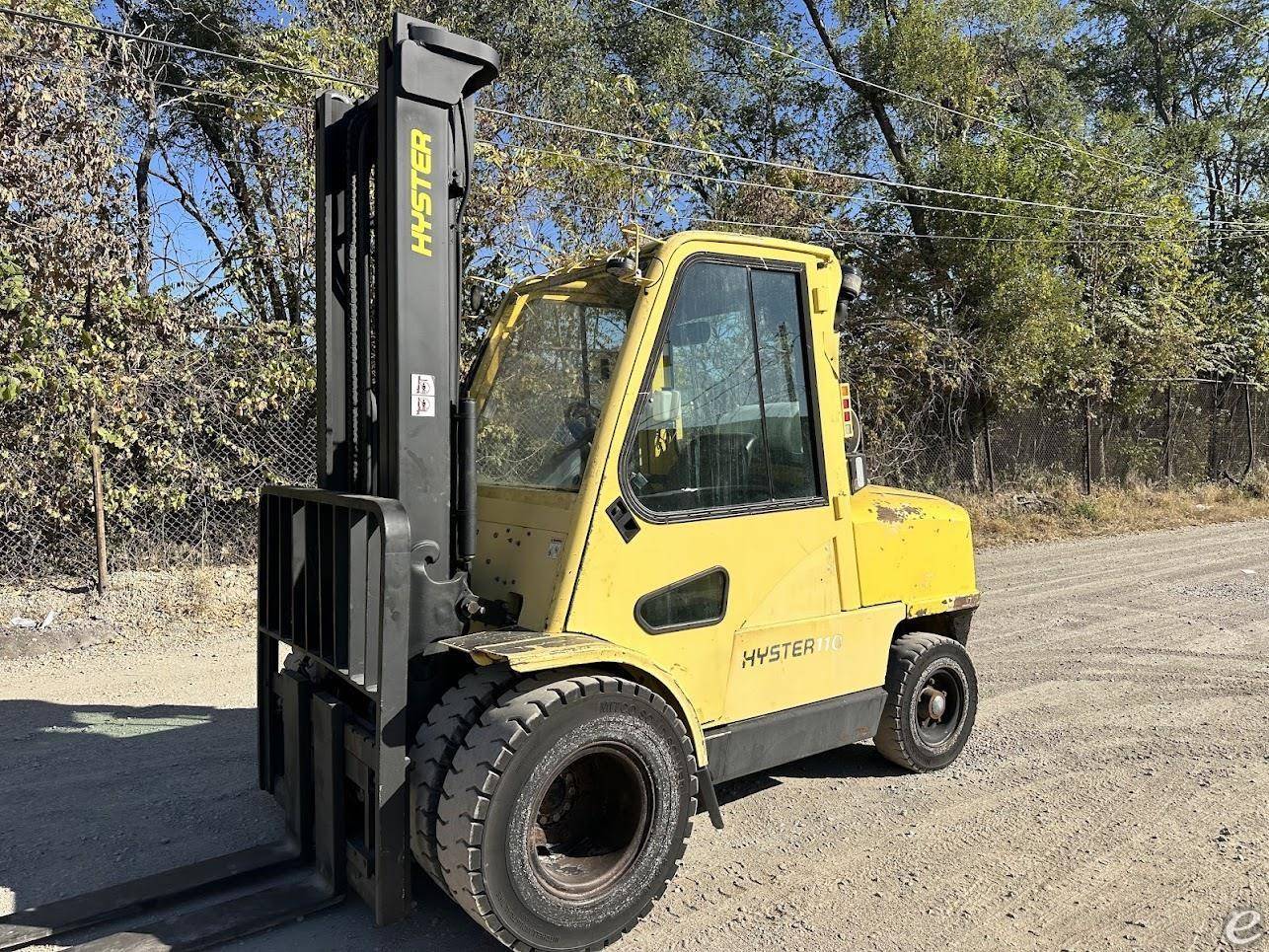 LP Gas Hyster Sit Down Rider H110XM - 123Forklift