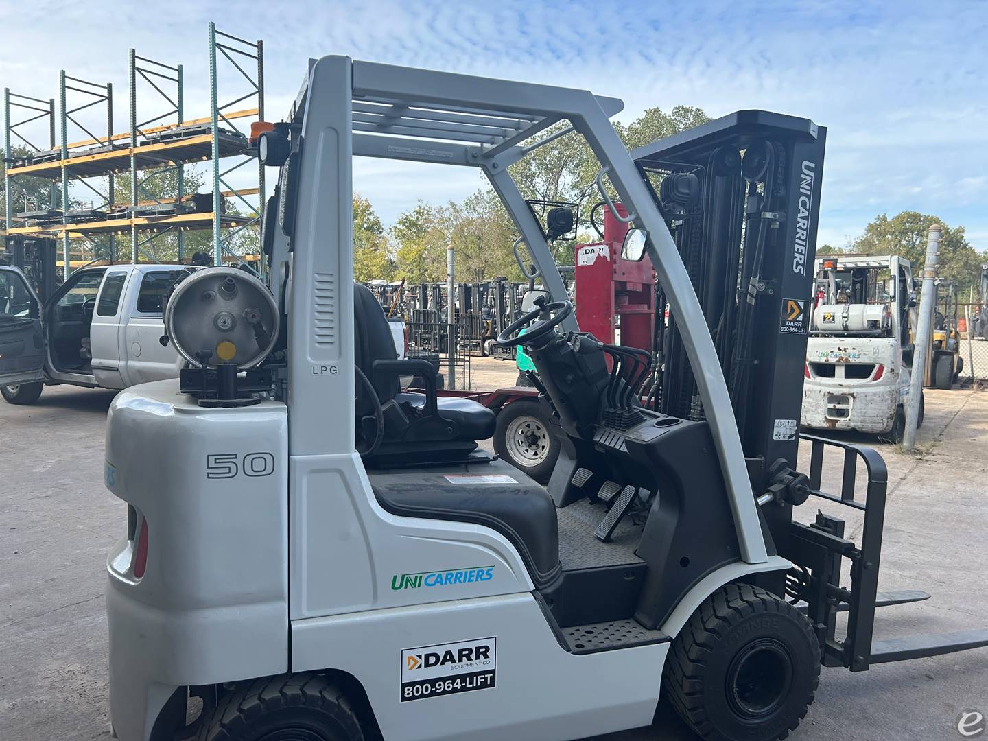 2018 LP Gas Nissan Sit Down Rider MAP1F2A25LV / AF50LP - 123Forklift