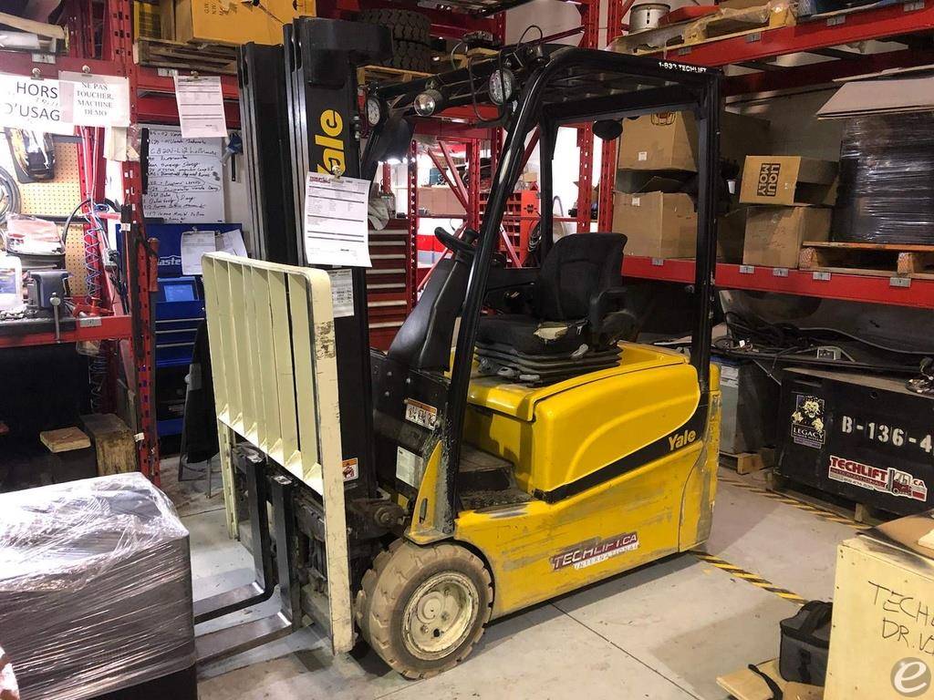 2018 Electric Yale ERP040VT Electric 3 Wheel Sit Down