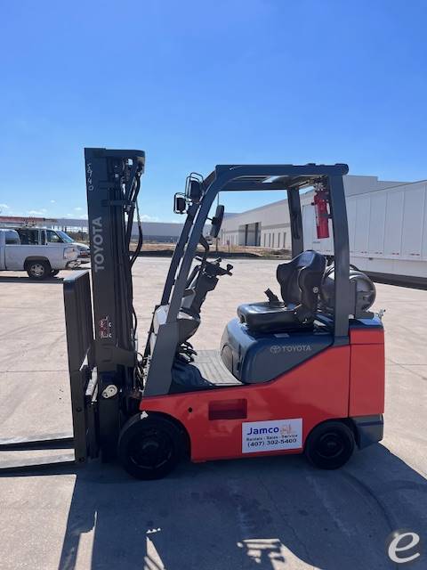 2015 LP Gas Toyota Sit Down Rider 8FGCSU20 - 123Forklift