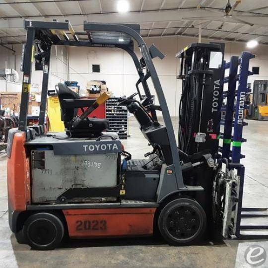 2016 Electric Toyota 8FBCU32 Cushion Tire 4 Wheel Sit Down (Indoor ...