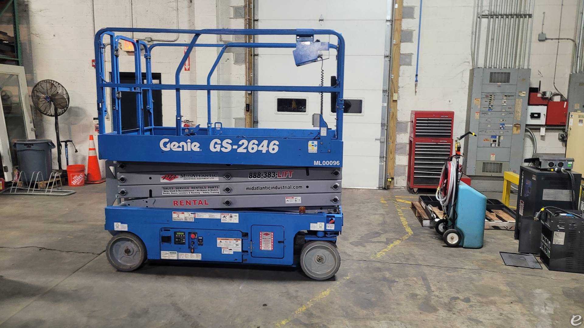 2015 Electric Genie Scissor Lifts GS2646 - 123Forklift