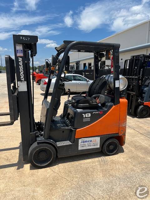2017 LP Gas Doosan Sit Down Rider GC18-5 - 123Forklift