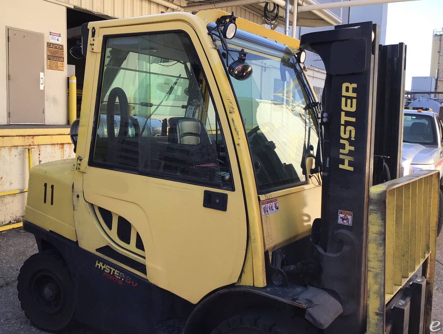 2017 LP Gas Hyster H80FT Pneumatic Tire 4 Wheel Sit Down