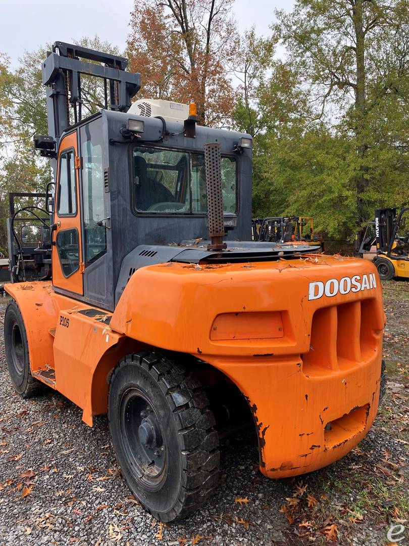 2015 Diesel Doosan D90S-5 Pneumatic Tire 4 Wheel Sit Down