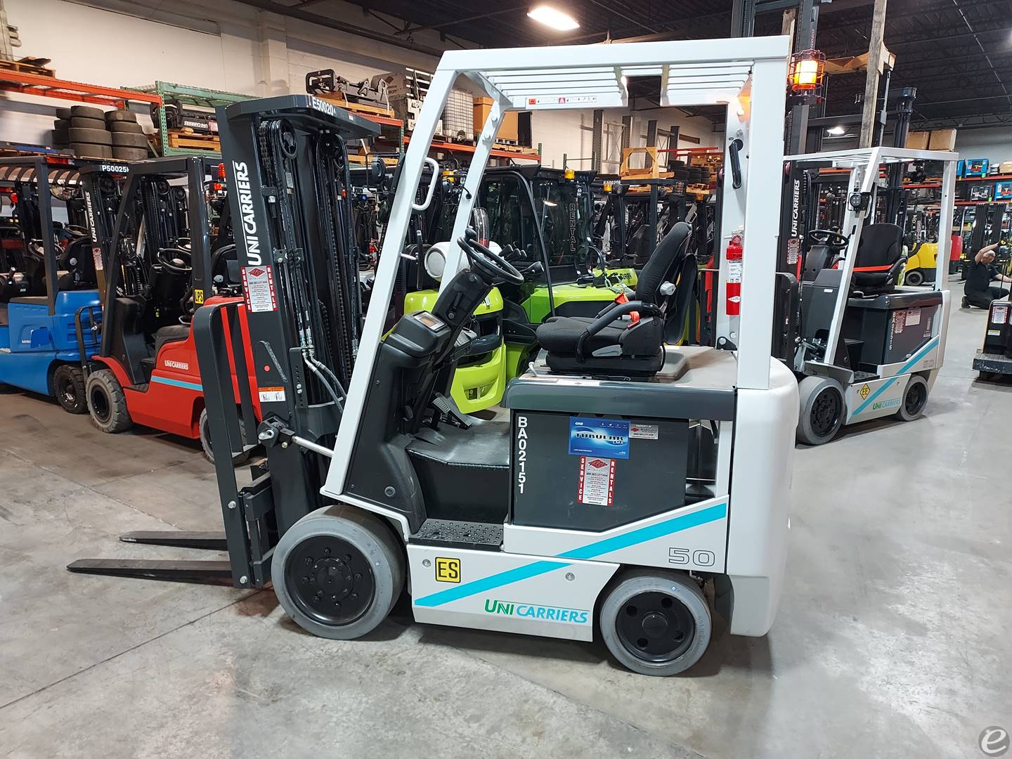 2023 Electric Unicarriers BXC50N Electric 4 Wheel Sit Down