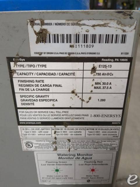 2018 Enersys 18-E125-13