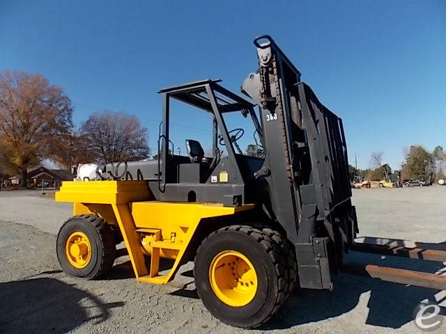 1993 LP Gas Wiggins w360-36 Pneumatic Tire 4 Wheel Sit Down