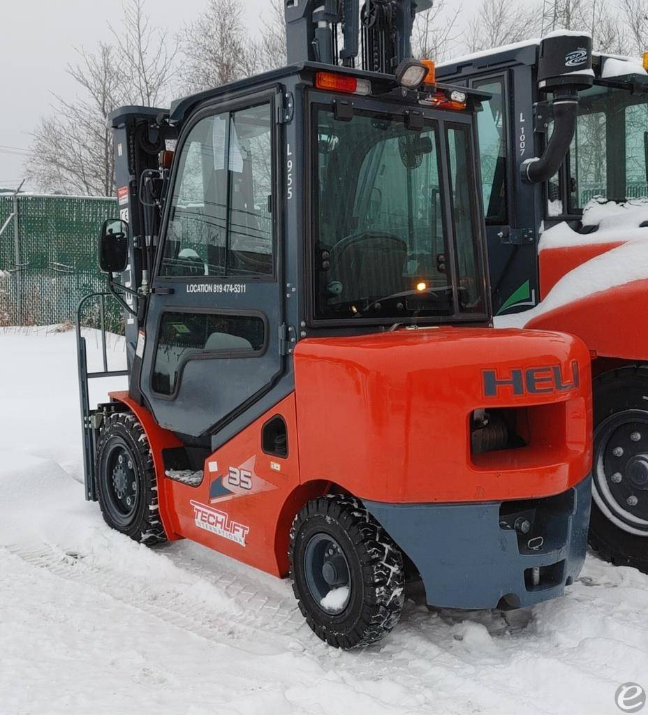 2021 Diesel Heli CPCD35-KU20H Pneumatic Tire 4 Wheel Sit Down