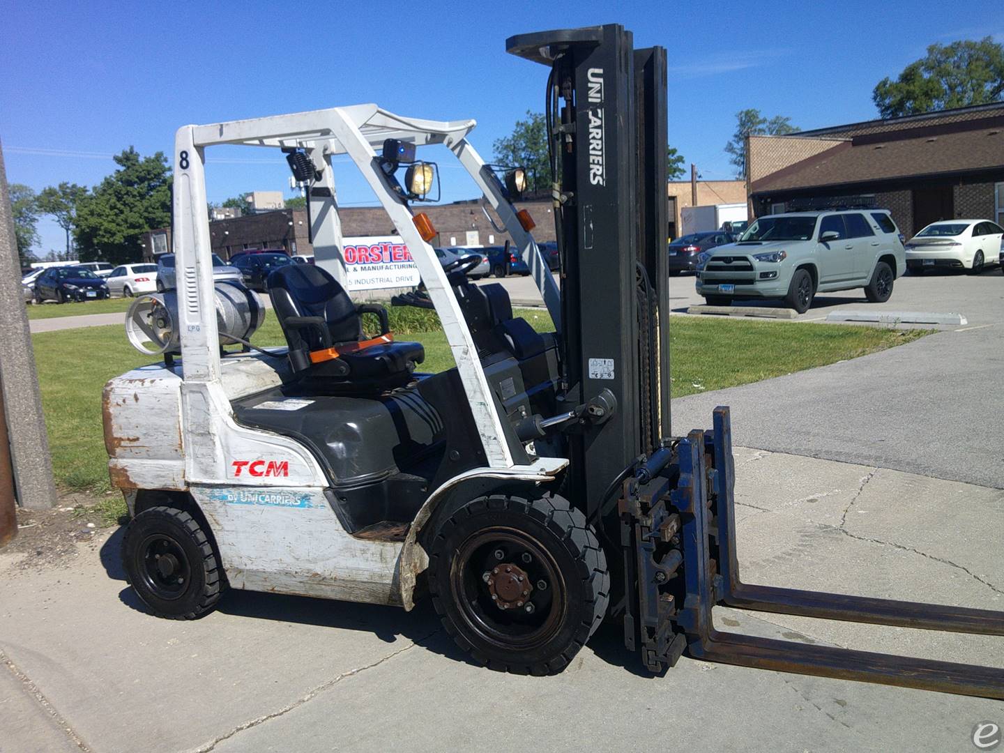 2013 LP Gas Unicarriers Sit Down Rider FHG30-A1 - 123Forklift