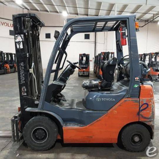 2019 LP Gas Toyota 8FGU18 Pneumatic Tire 4 Wheel Sit Down