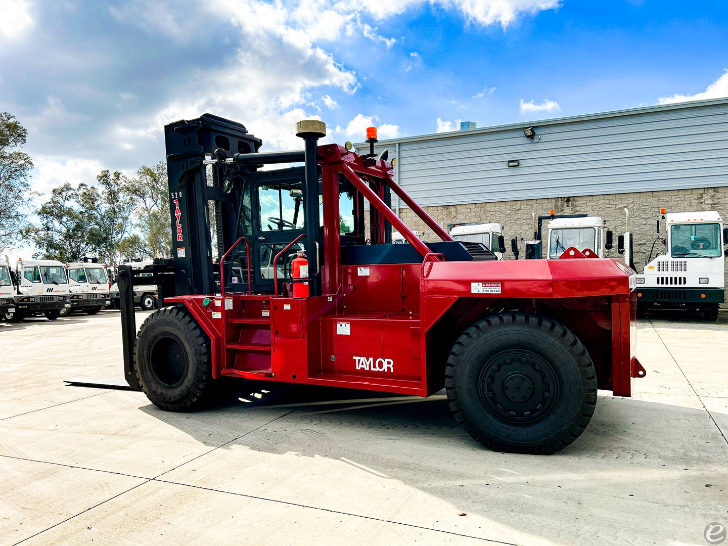 2005 Diesel Taylor Pneumatic Tire 4 Wheel Sit Down | Eliftruck