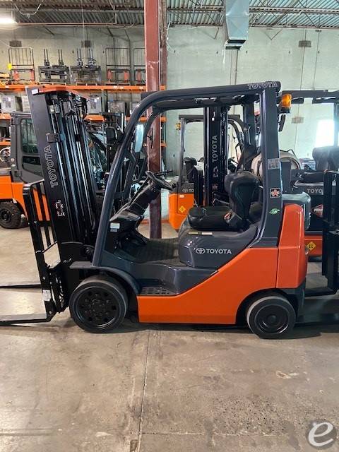 2014 LP Gas Toyota 8FGCU20 Cushion Tire 4 Wheel Sit Down (Indoor Warehouse)