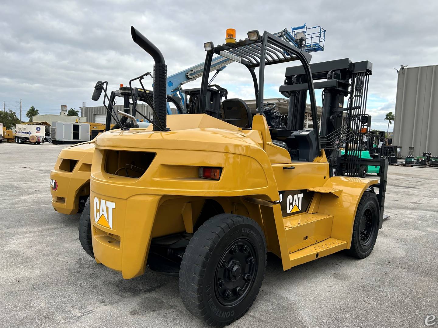 2018 Diesel Cat DP100 Pneumatic Tire 4 Wheel Sit Down