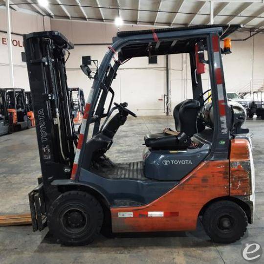 2019 LP Gas Toyota 8FGU18 Pneumatic Tire 4 Wheel Sit Down