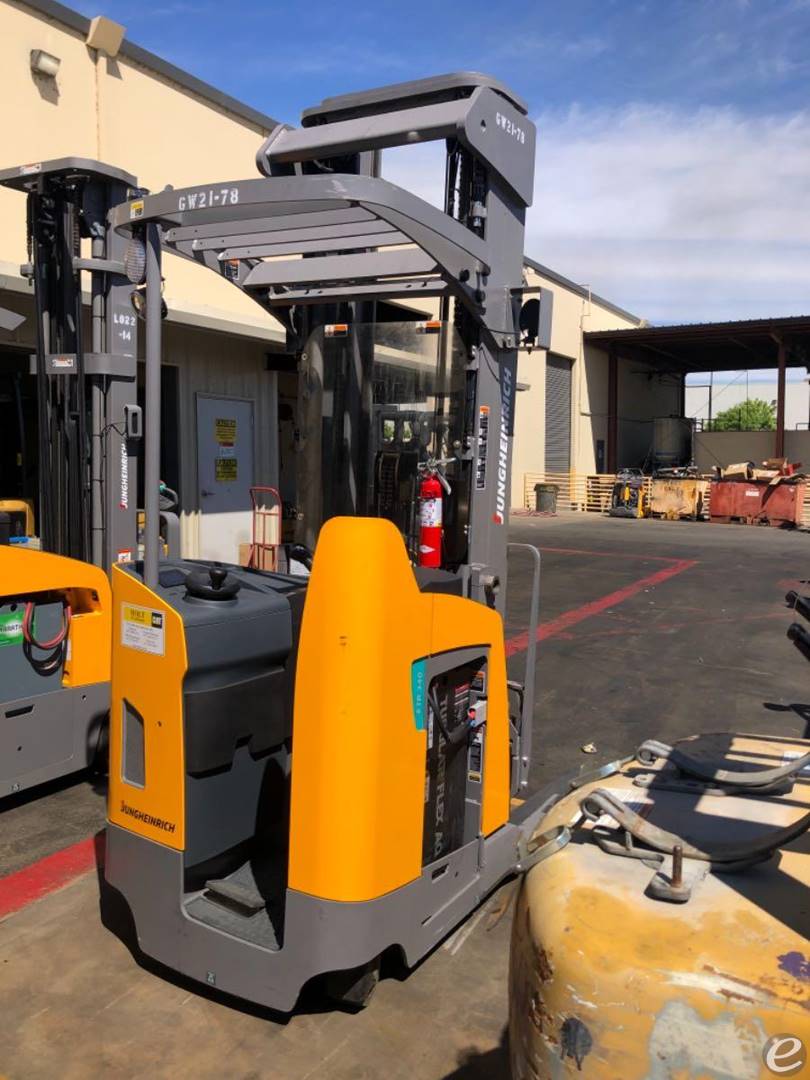 2021 Electric Jungheinrich ETR340A Electric Narrow Aisle Single Reach