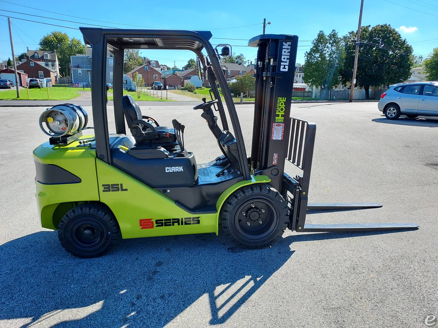 2024 LP Gas Clark Sit Down Rider S35 - 123Forklift