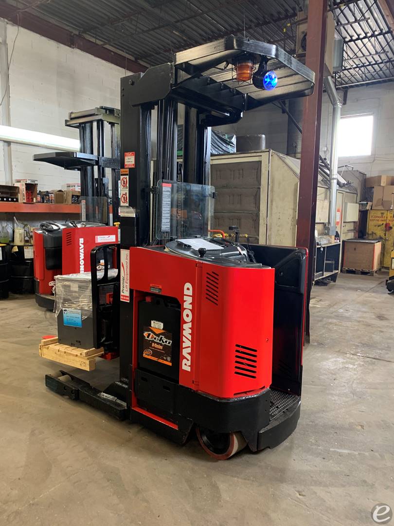 2013 Electric Raymond EZ R40TT Electric Narrow Aisle Single Reach