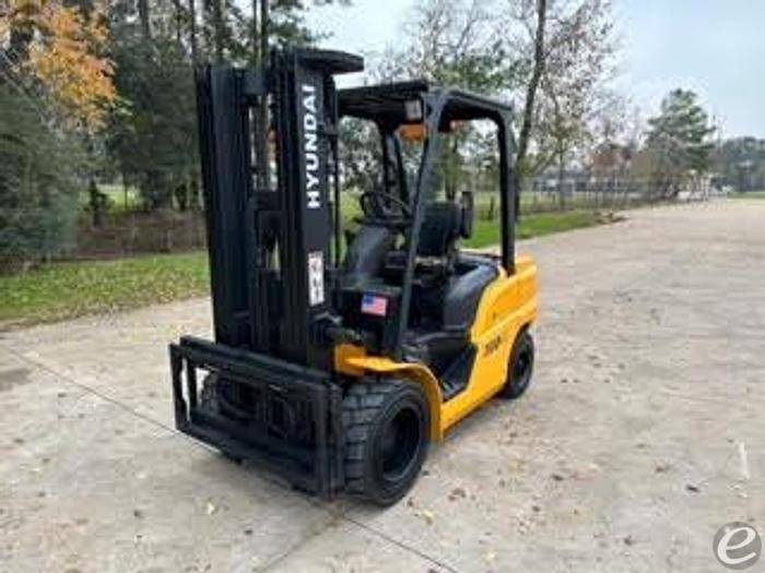 2019 Diesel Hyundai 30D-9 Pneumatic Tire 4 Wheel Sit Down