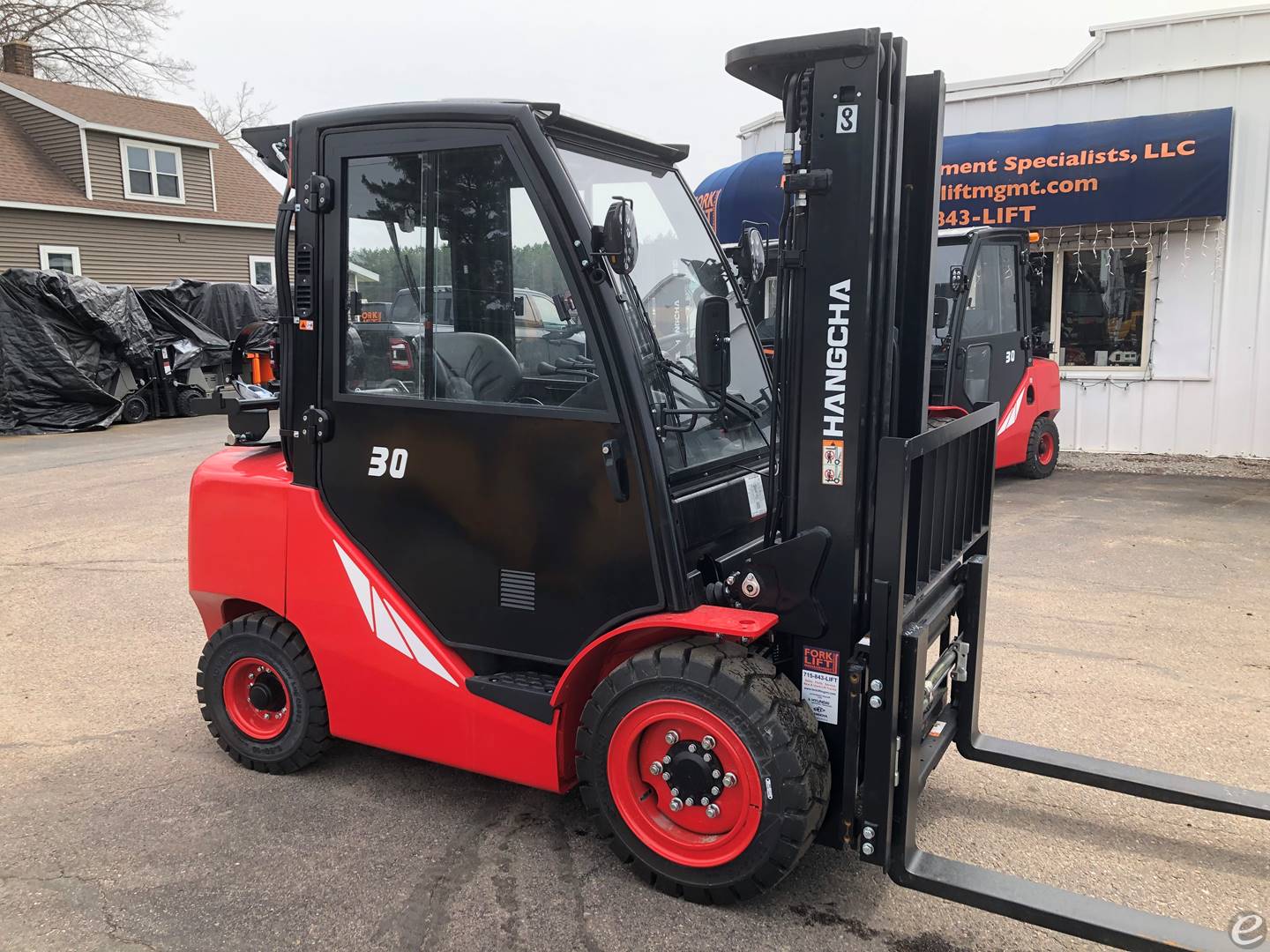 2022 LP Gas Hangcha FP30 Pneumatic Tire 4 Wheel Sit Down