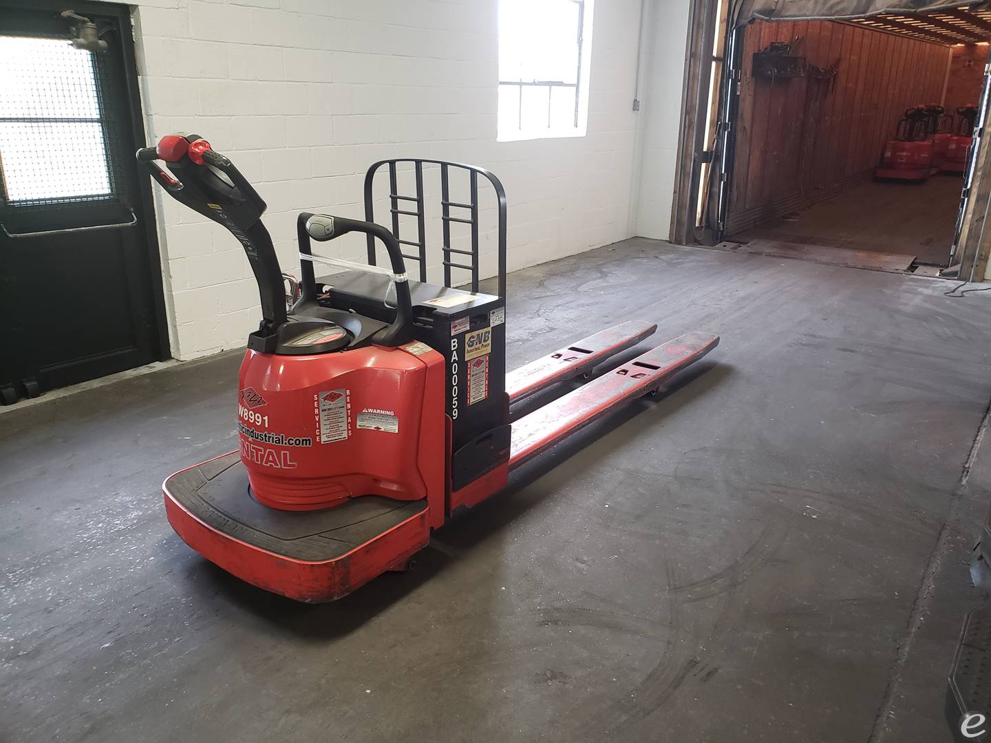 2007 Raymond Electric Walkie/Rider Pallet Jack | Eliftruck