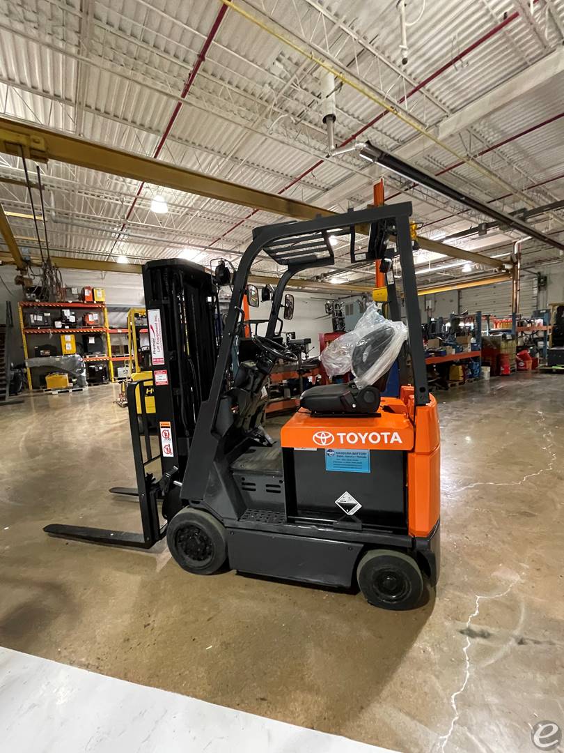 2015 Electric Toyota 7FBCU18 Electric 4 Wheel Sit Down