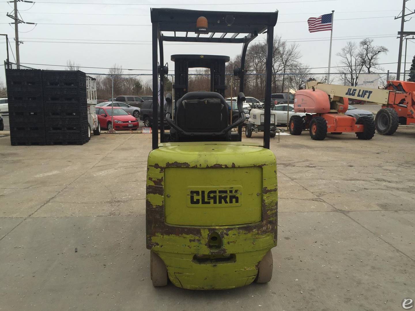 2012 Electric Clark ECX30 Electric 4 Wheel Sit Down