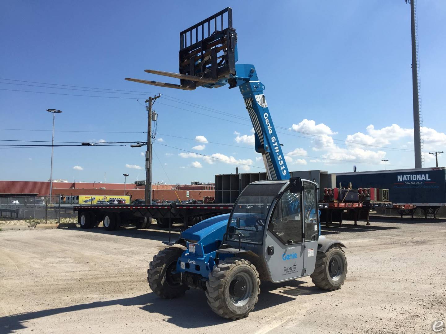 2014 Diesel Genie GTH-5519 Telehandlers (Telescopic Mast)