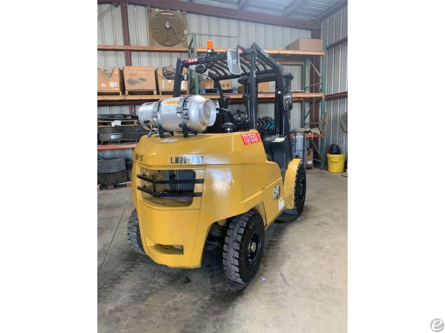 2019 LP Gas Cat Pneumatic Tire 4 Wheel Sit Down | Eliftruck