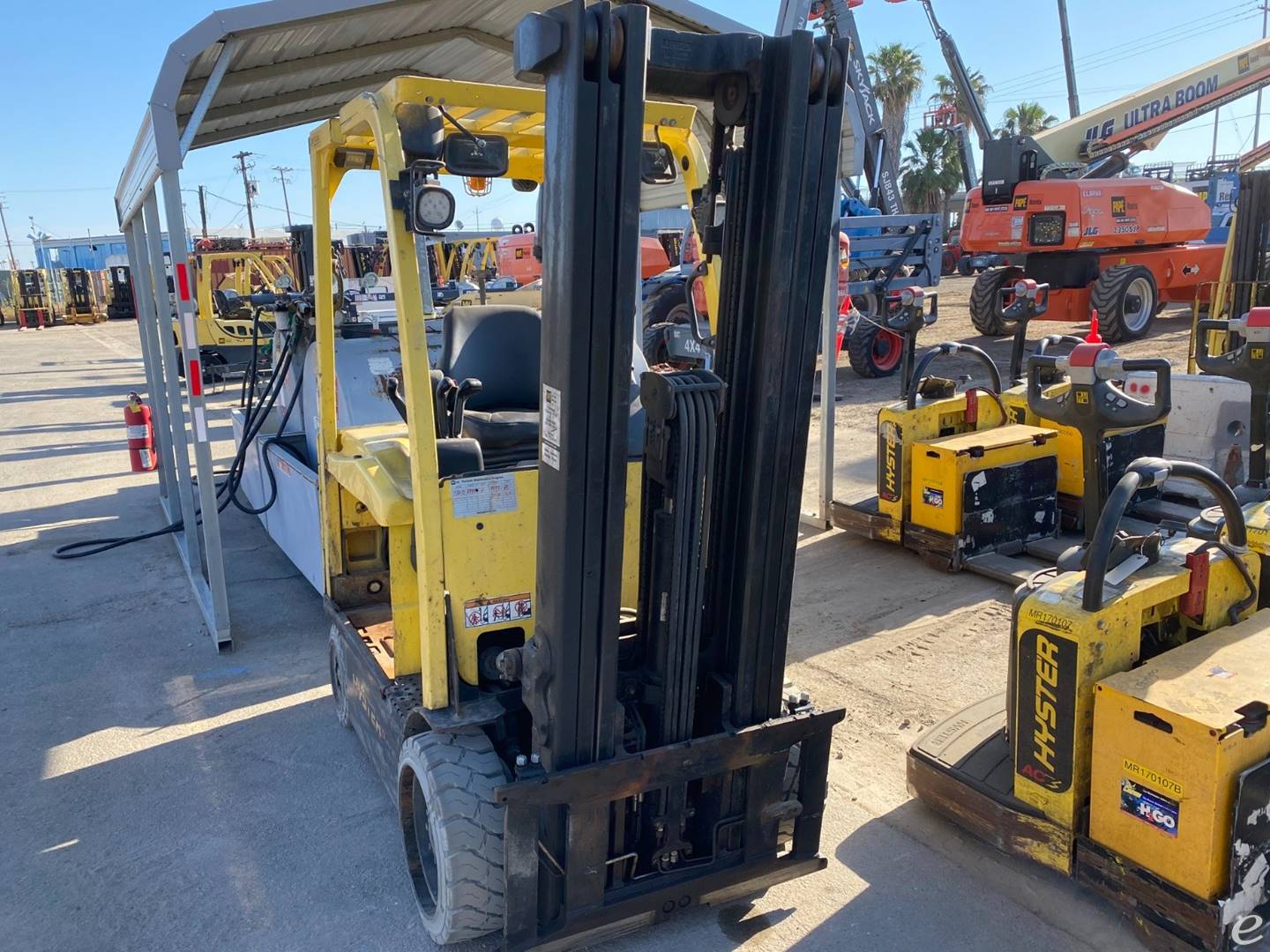2014 Electric Hyster E60XN Electric 4 Wheel Sit Down