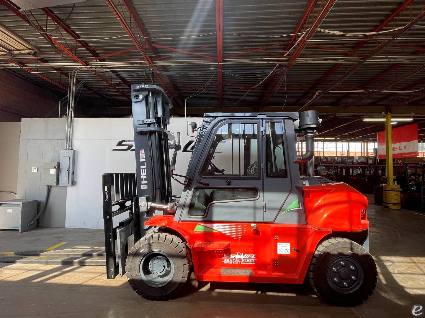 2023 Diesel Heli CPCD70-CU7G Pneumatic Tire 4 Wheel Sit Down