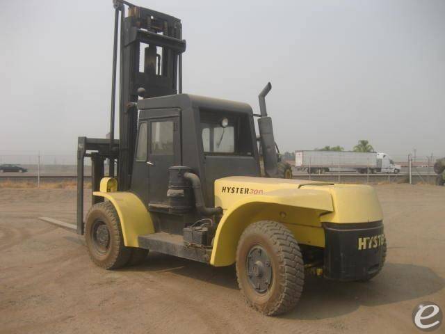 Diesel Hyster H300A Pneumatic Tire 4 Wheel Sit Down