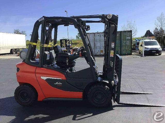 2021 LP Gas Linde Pneumatic Tire 4 Wheel Sit Down | Eliftruck