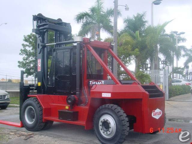 2008 Diesel Taylor T300M Pneumatic Tire 4 Wheel Sit Down
