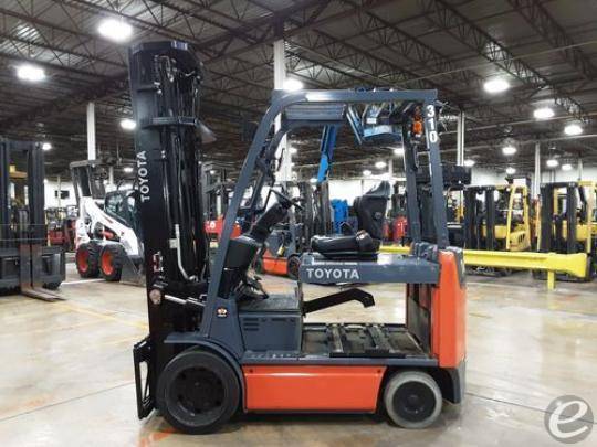 2018 Electric Toyota 8FBCU32 Cushion Tire 4 Wheel Sit Down (Indoor ...