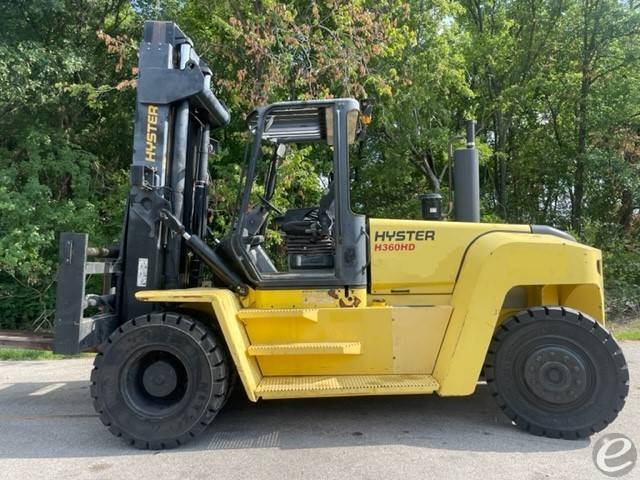 2012 Diesel Hyster H360HD2 Pneumatic Tire 4 Wheel Sit Down