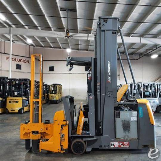 2016 Electric Jungheinrich EKX514 Electric Man Up Swing Reach Turret