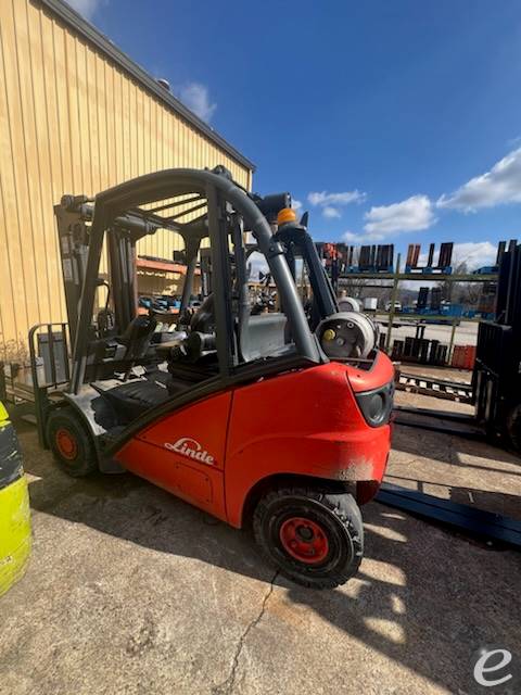 LP Gas Linde H25T Pneumatic Tire 4 Wheel Sit Down