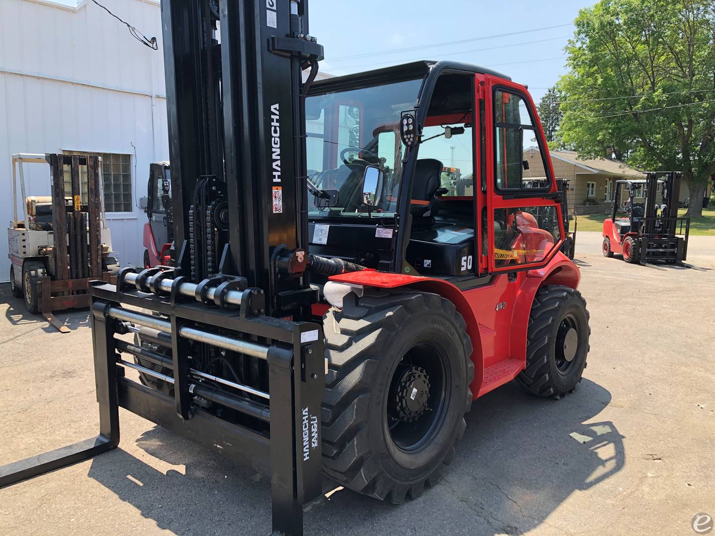 2023 Diesel Hangcha Rough Terrain (Vertical Mast) | Eliftruck