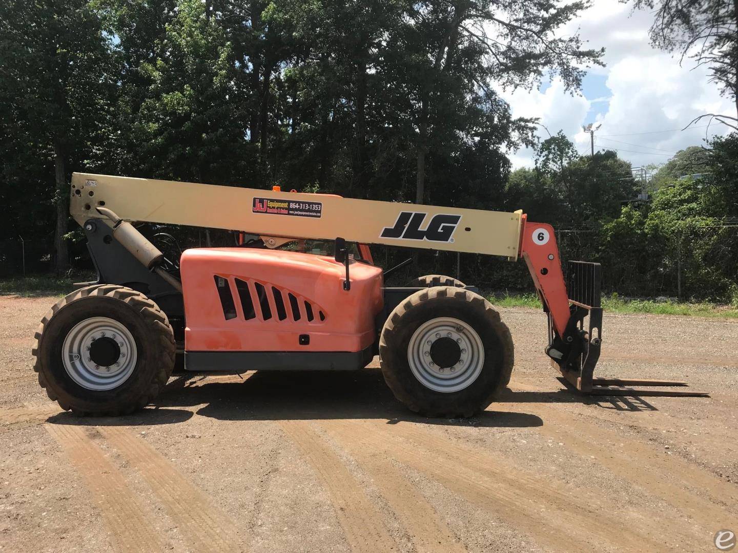 2012 Diesel JLG G6-42A Telehandlers (Telescopic Mast)