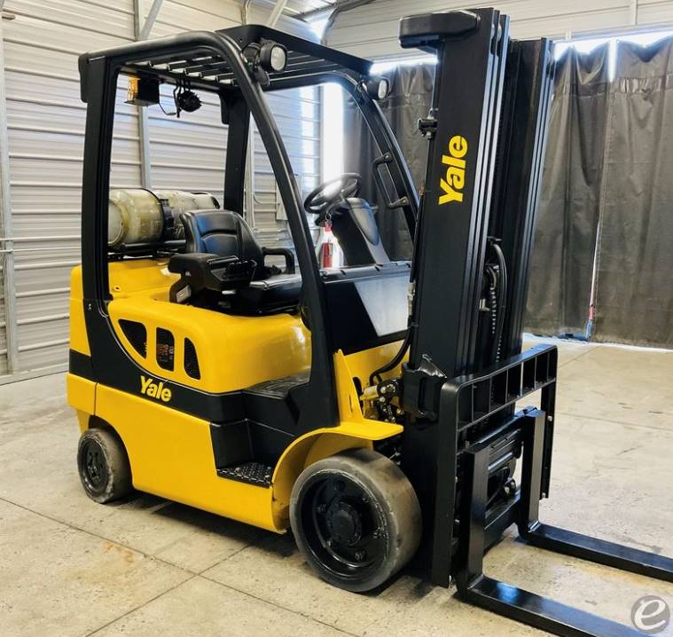 2005 LP Gas Yale Cushion Tire 4 Wheel Sit Down (Indoor Warehouse ...