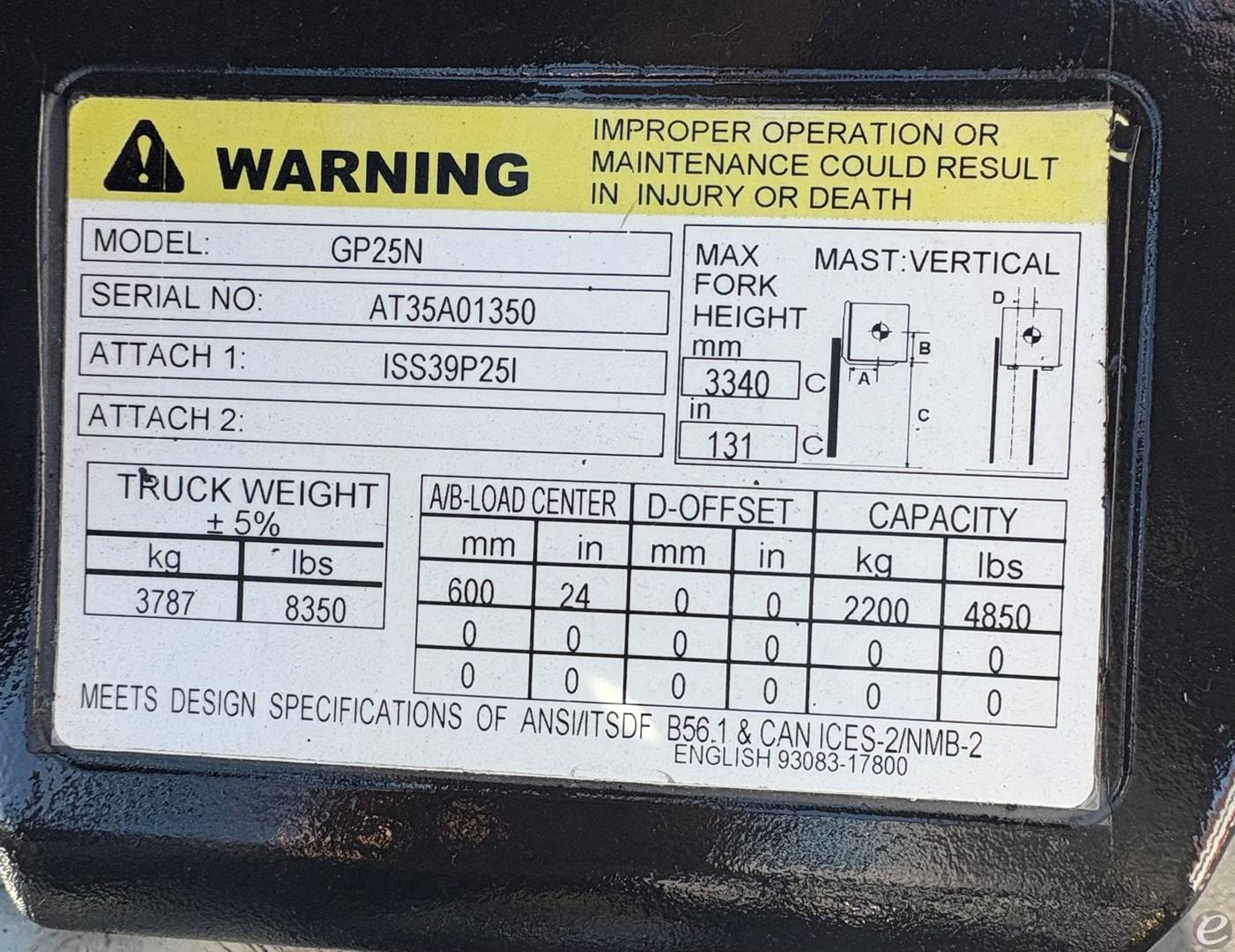 2016 LP Gas Cat Pneumatic Tire 4 Wheel Sit Down | Eliftruck