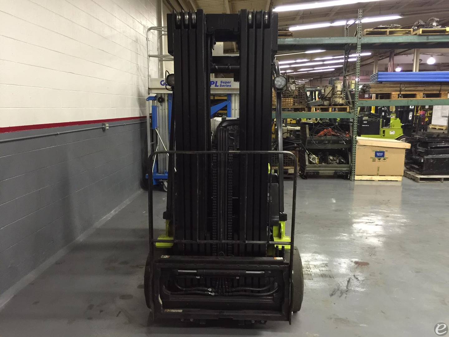 2012 LP Gas Clark C25C Cushion Tire 4 Wheel Sit Down (Indoor Warehouse)