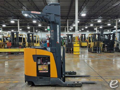 2015 Electric Jungheinrich ETR340 Electric Narrow Aisle Single Reach